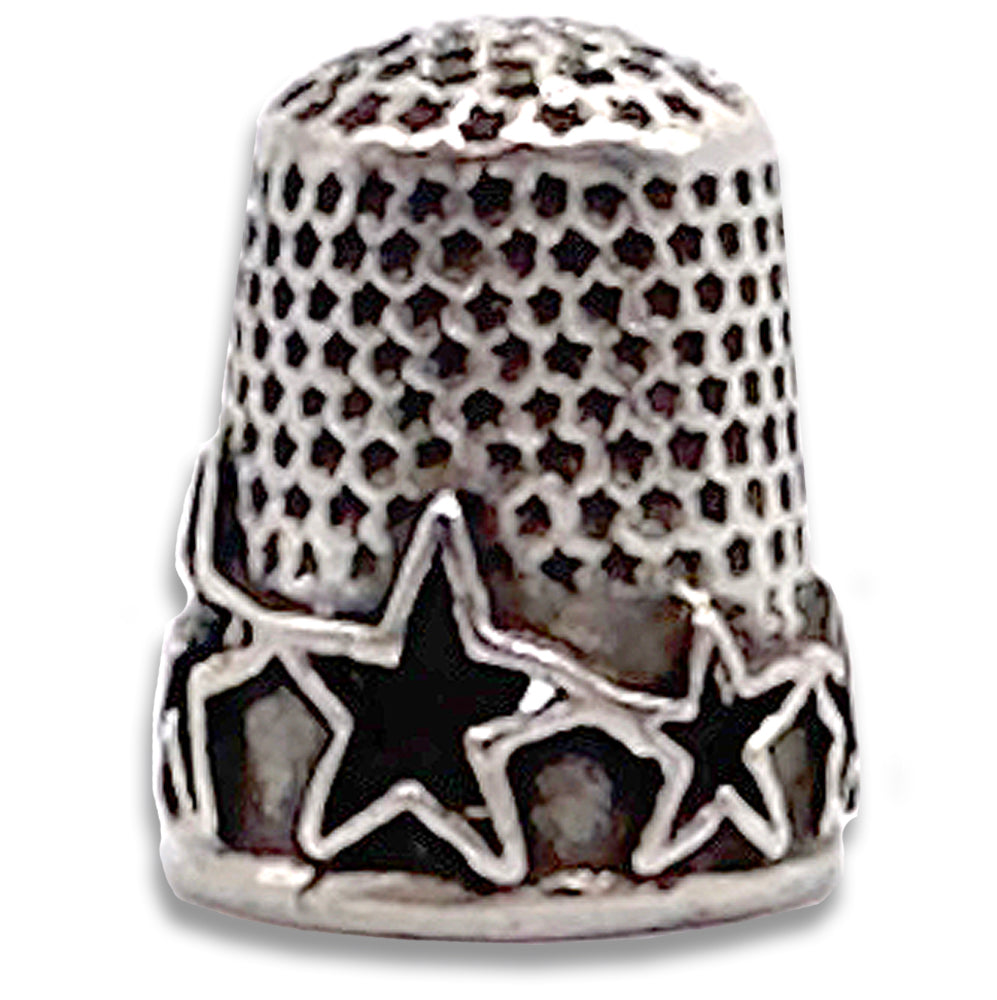 Seven Open Stars Thimble - Size 4.75 - Discontinued – ThimblesForYou.com